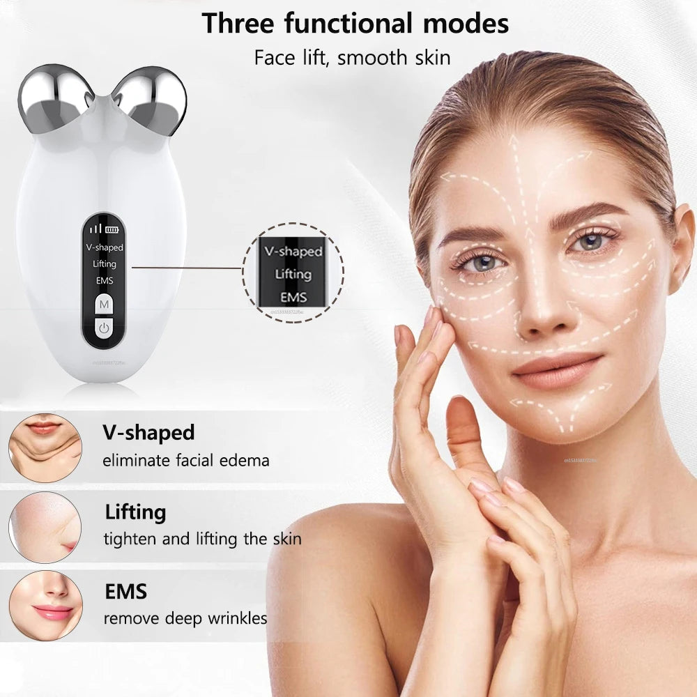 Face Lifting Massager - EMS Microcurrent